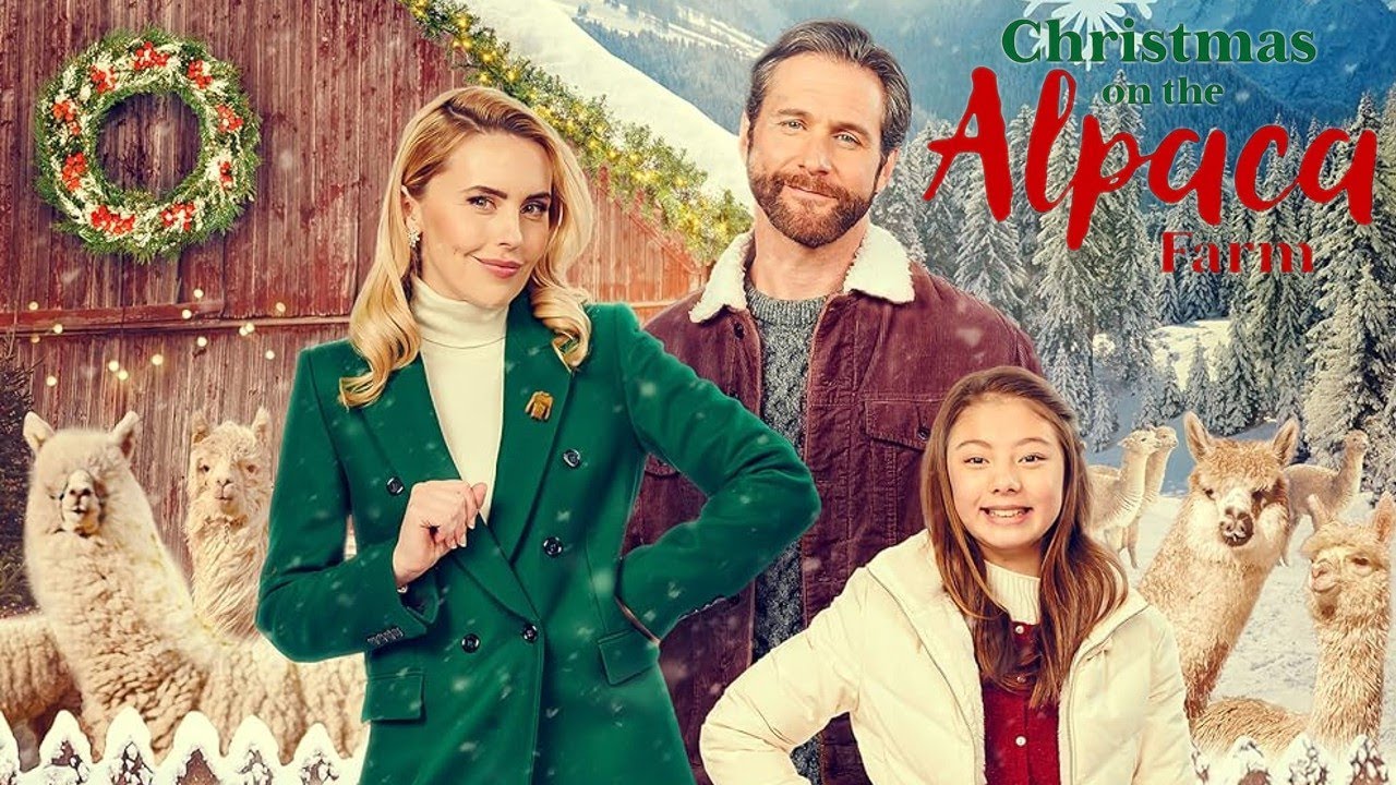 Christmas on the Alpaca Farm 2023 Film | Kirsten Comerford, Matt Wells ...