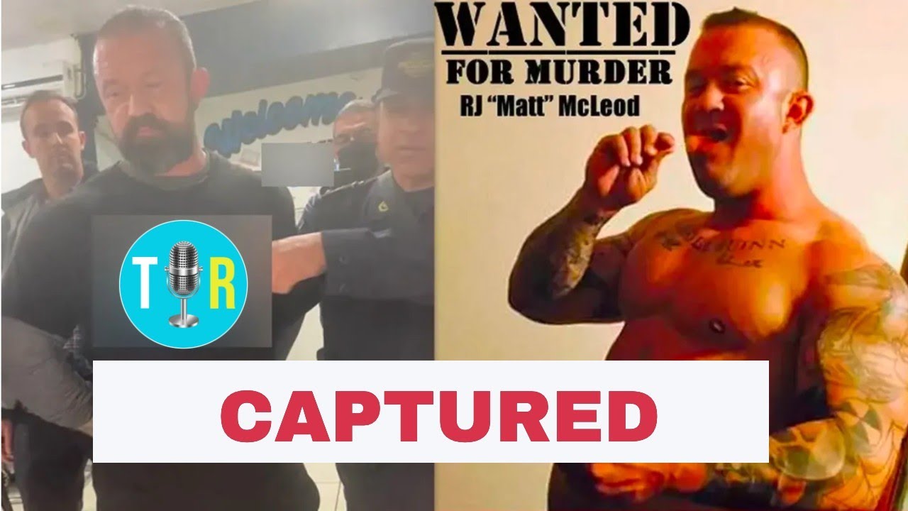 RJ McLeod Captured, Most Wanted Fugitive arrested in El Salvador for ...