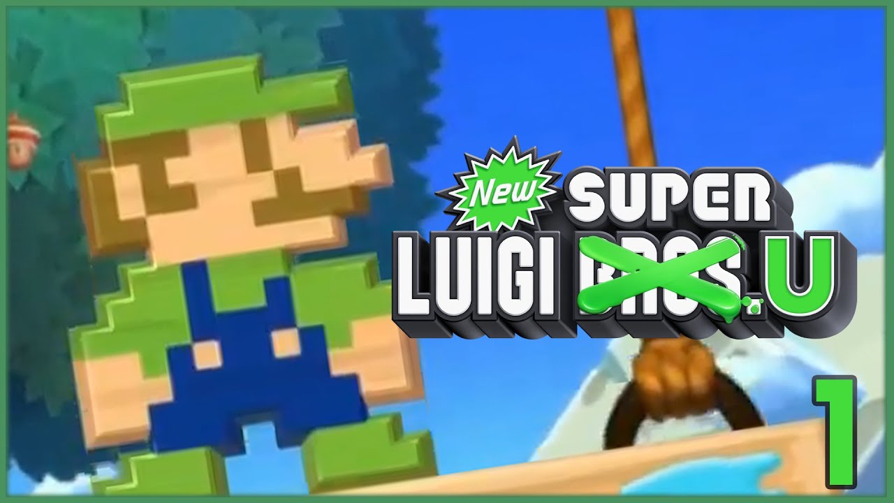 It's Luigi Time! - New Luigi U - Gameplay Walkthrough Part 1 - YouTube