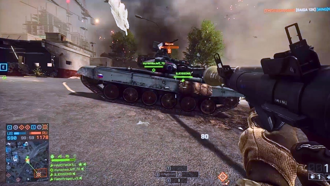 Ruining People's Day In BF4 | Anti Vehicle Compilation - YouTube