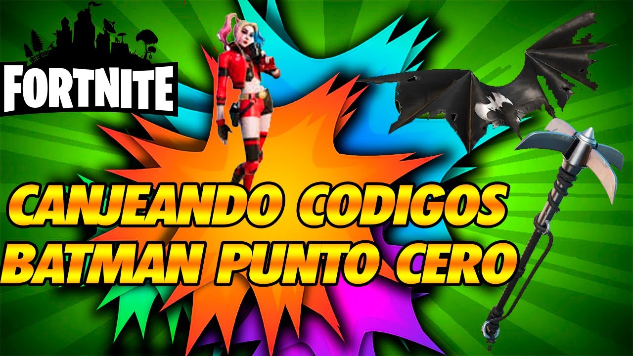 Canjeando los Codigos de los Comic Batman Punto Cero - YouTube