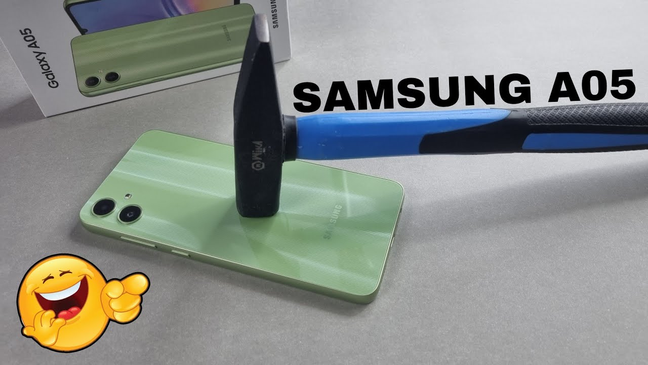 Samsung A05 Screen Scratch Test & Front Glass Test 🛠️🔨 - YouTube
