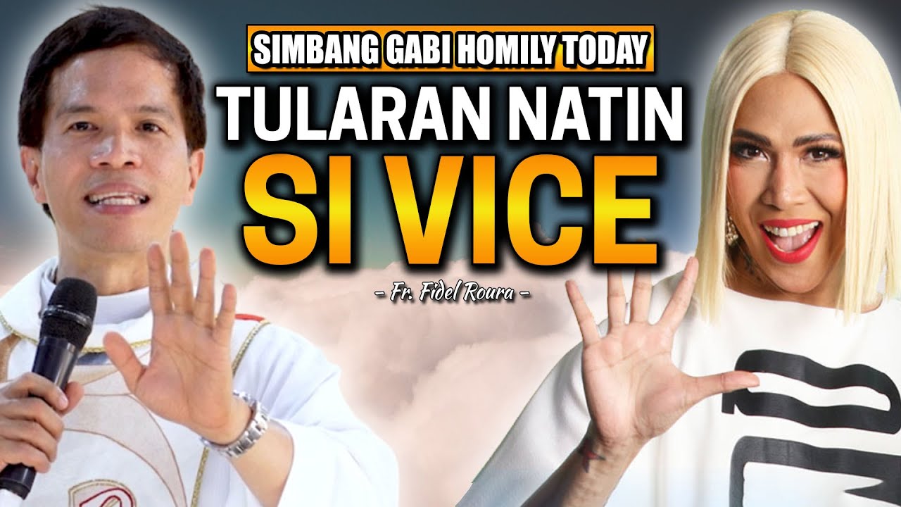 *LISTEN TO THIS!* TULARAN NATIN SI VICE! | Simbang Gabi Homily Today by ...