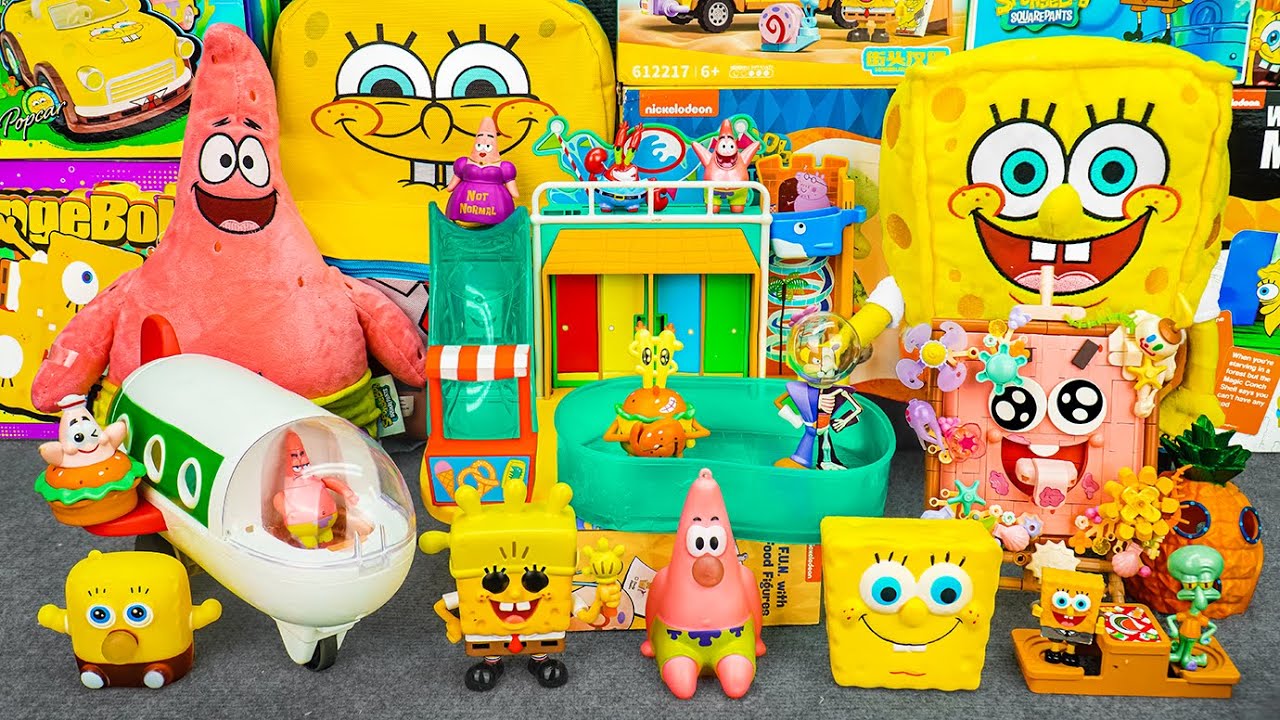 92 Minutes of Satisfying ASMR Unboxing | Adorable SpongeBob SquarePants ...
