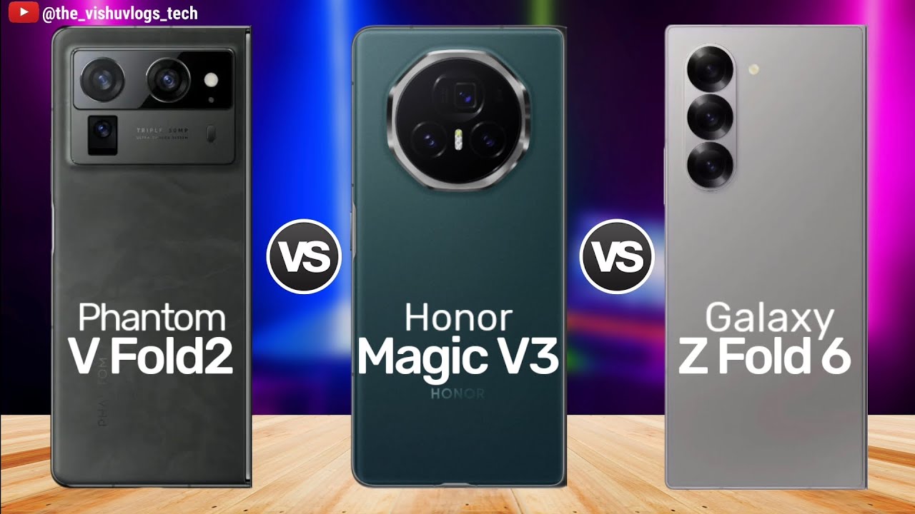 Cheap Foldable Phone: ⚡ Phantom V Fold2 vs Honor MAGIC V3 vs Galaxy Z ...