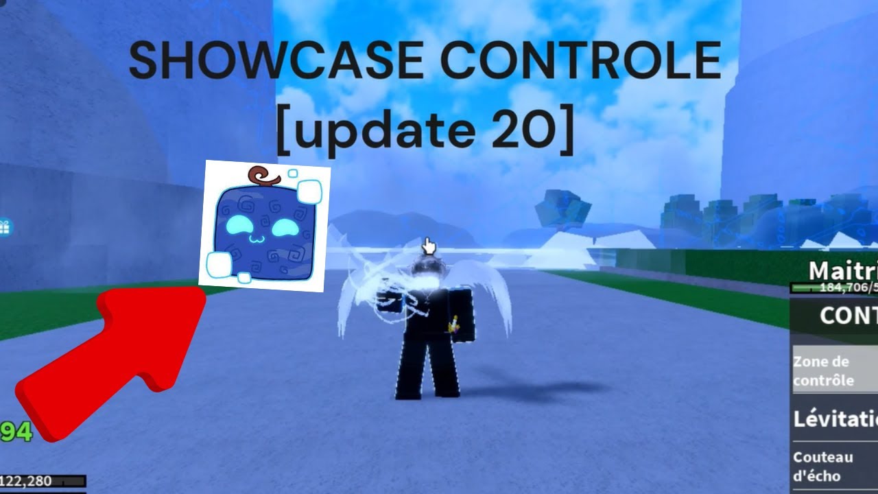 BLOX FRUIT SHOWCASE CONTROLE [ update 20 ] - YouTube