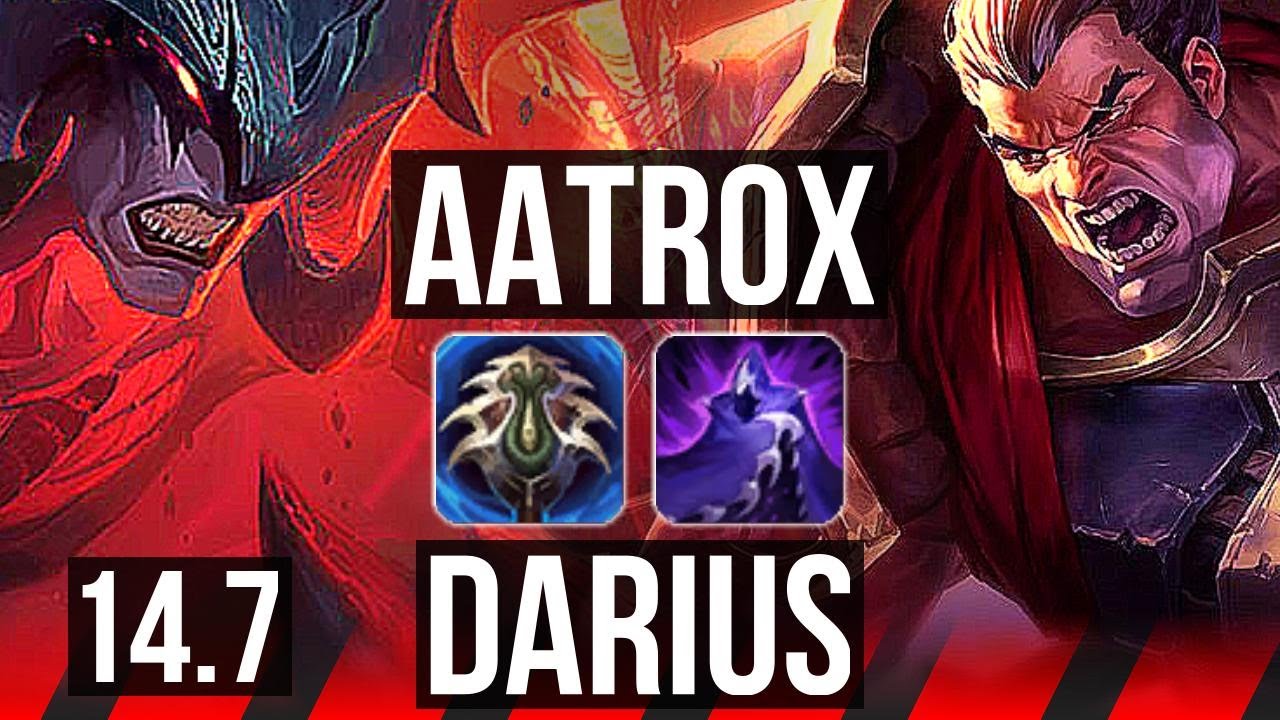 AATROX vs DARIUS (TOP) | 7 solo kills, 600+ games, 9/2/5, Dominating ...