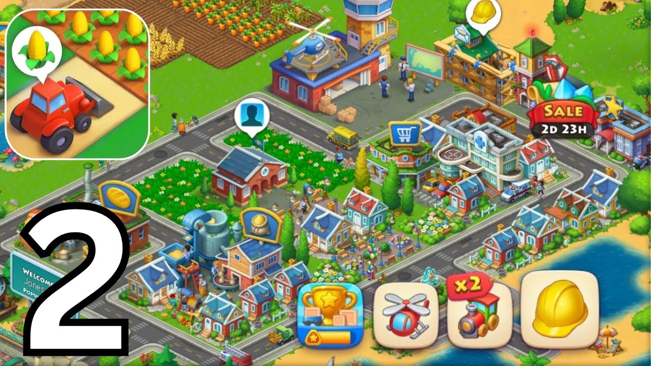 Township Gameplay Walkthrough Part 2 (Andriod, iOS) - YouTube