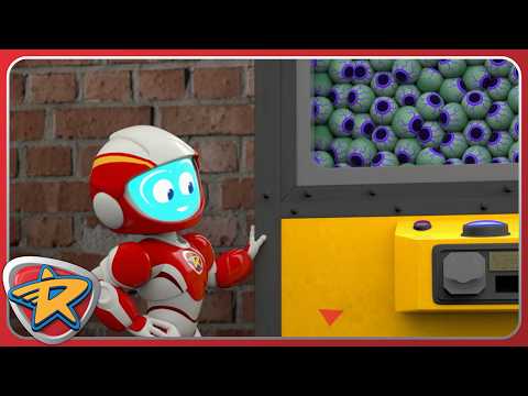 Roger and the Bouncy Eyeball Bot | Space Ranger Roger | Cartoons for Kids