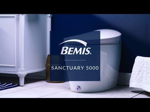 Indulge in the luxury of the Bemis Sanctuary Bidet Toilet