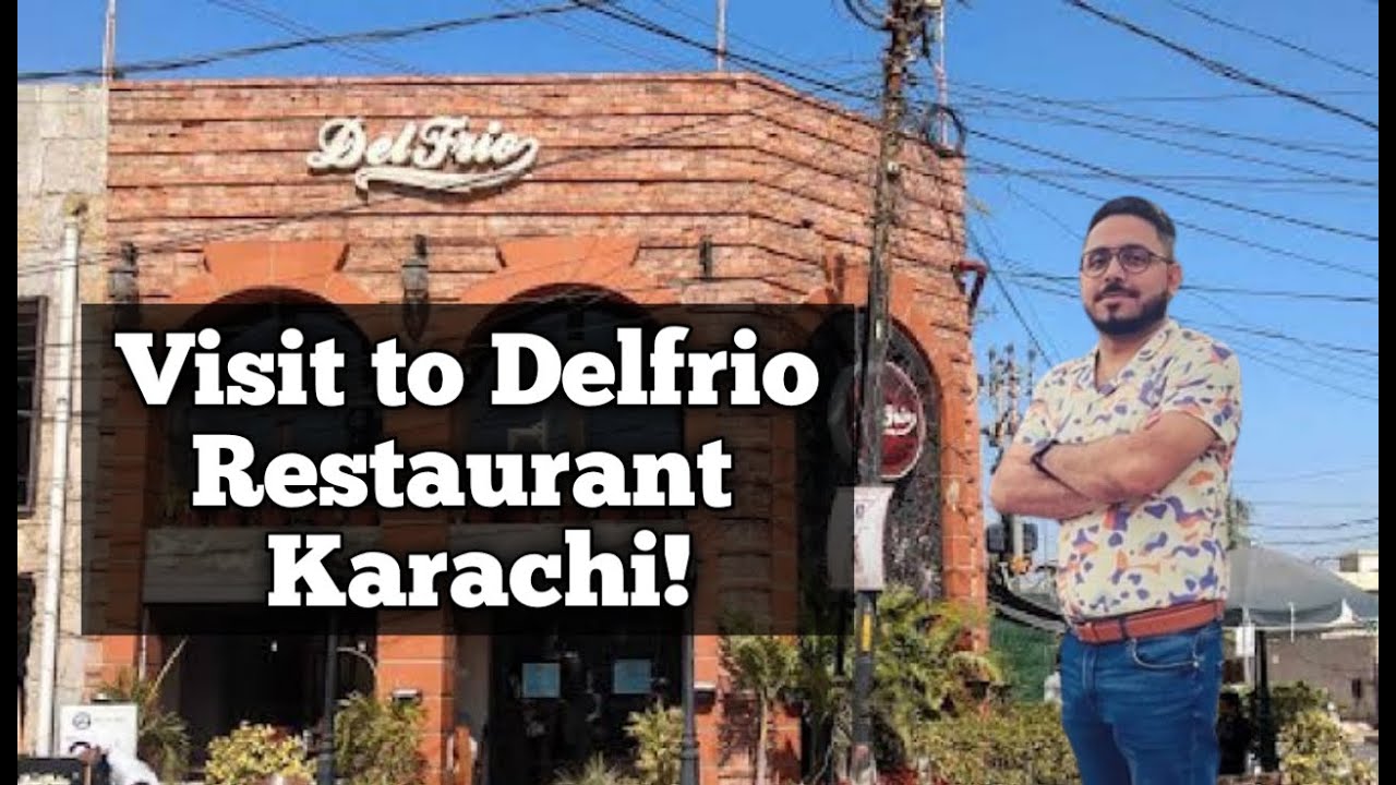 Visit to Delfrio Restaurant Karachi | Street Food Karachi - YouTube