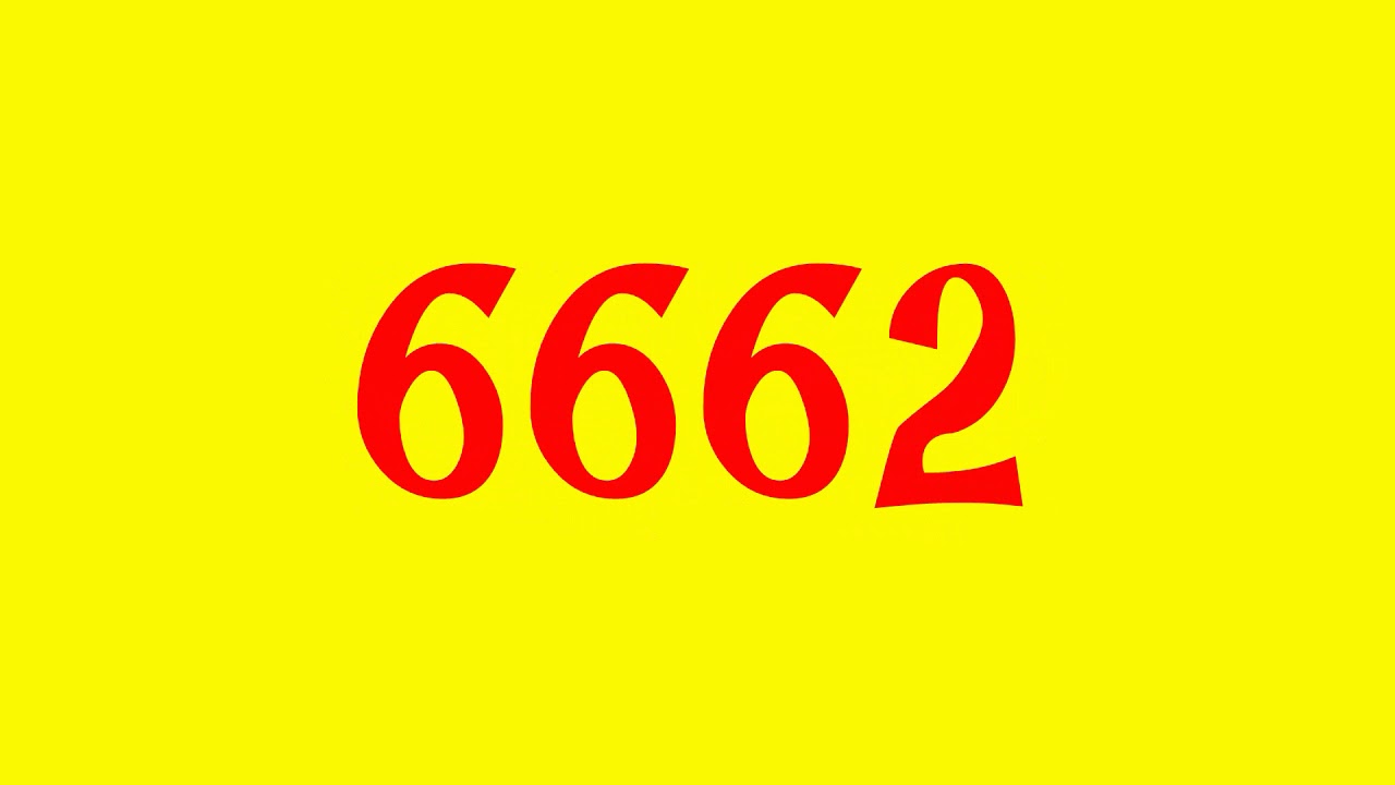 Numbers Tada By 20syl - YouTube