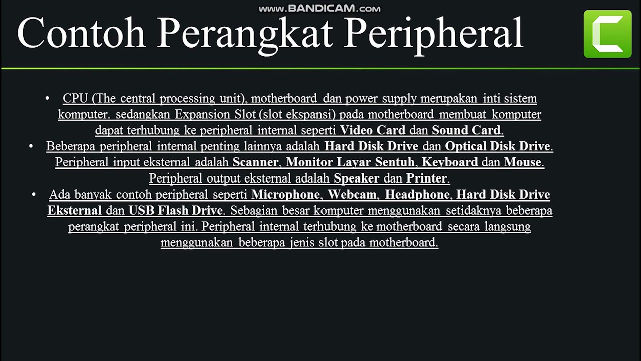 Pengertian dan Contoh PERIPHERAL KOMPUTER - YouTube