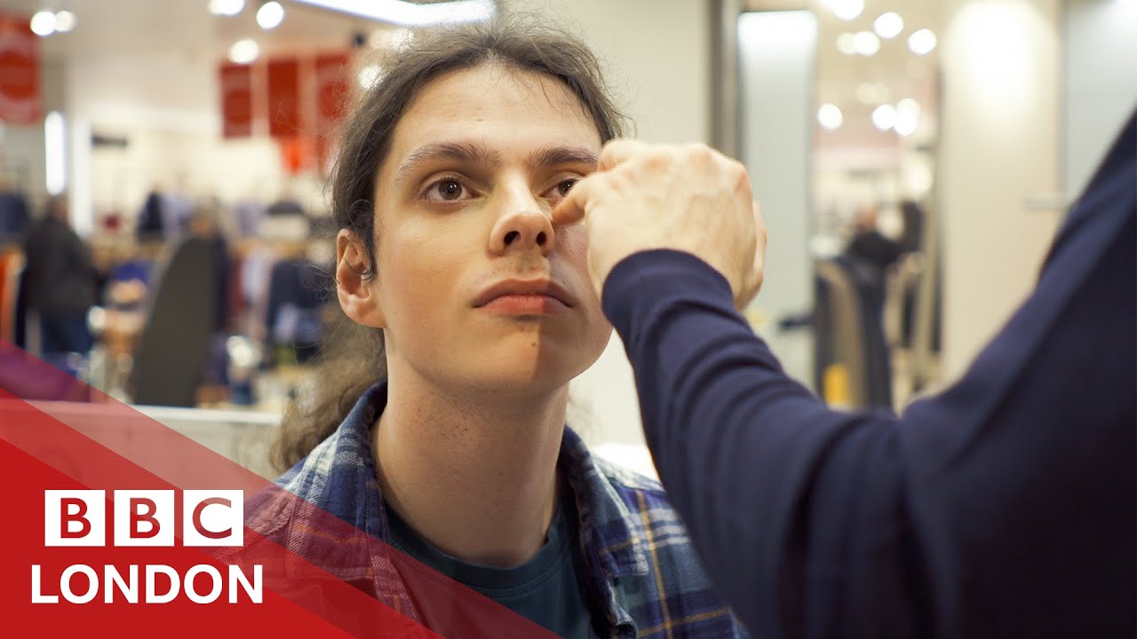 Why Men's Make-Up is becoming a thing - BBC London - YouTube