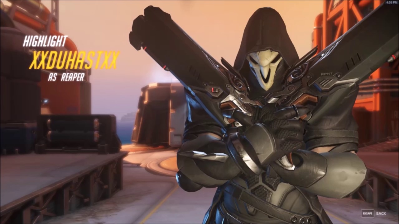 OverWatch -Reaper- Highlight: KillCam - YouTube