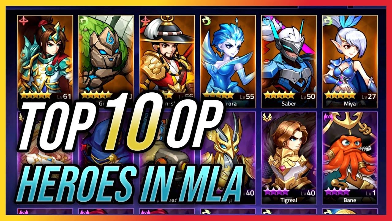 TOP 10 OP HEROES | MOBILE LEGENDS ADVENTURES - YouTube