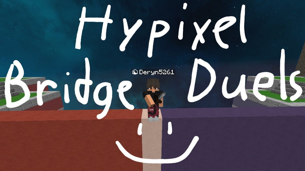 Playing Hypixel Bridge Duals (first time editing) - YouTube