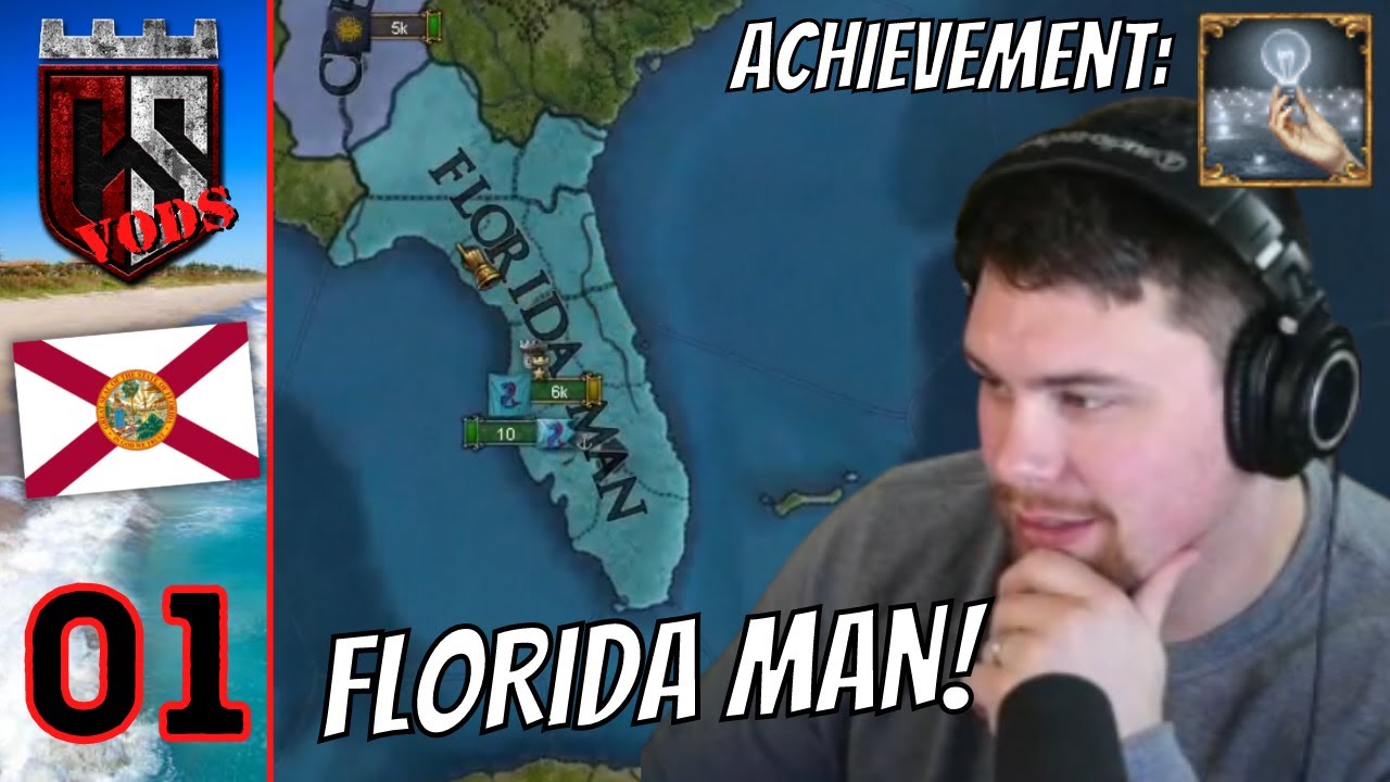 The Rise of Florida Man!! [EU4 1.30] Florida Man (Ideas Guy) #1 - YouTube