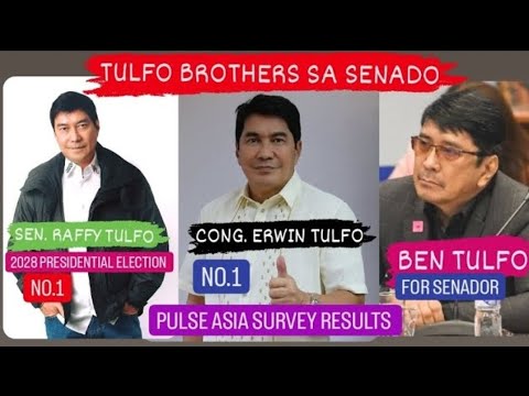TULFO BROTHERS FOR SENADOR | RAFFY, ERWIN, BEN - YouTube
