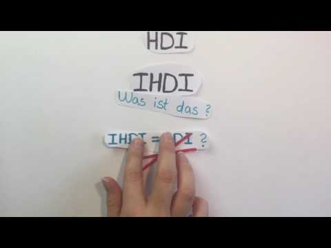 HDI und IHDI einfach erklärt - YouTube