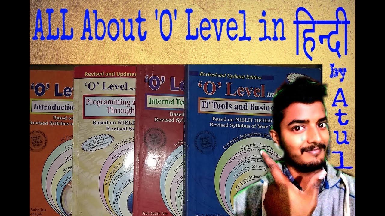 All about o level in hindi / best books for o level| by yereaction ...