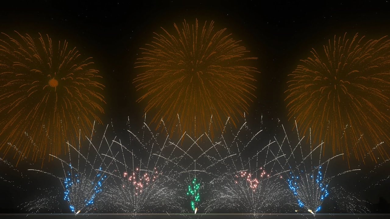 FWSim | Musical Fireworks | Welcome Back, Summer - YouTube