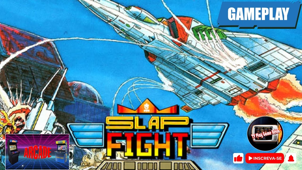Gameplay - Slap Fight - Arcade - YouTube