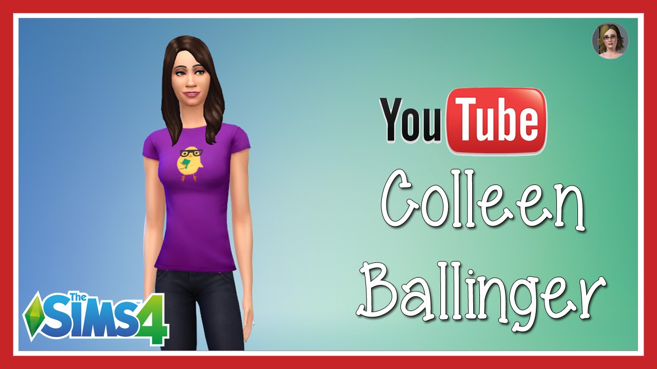 Sims 4 | My Fave Youtubers CAS: Colleen Ballinger - YouTube