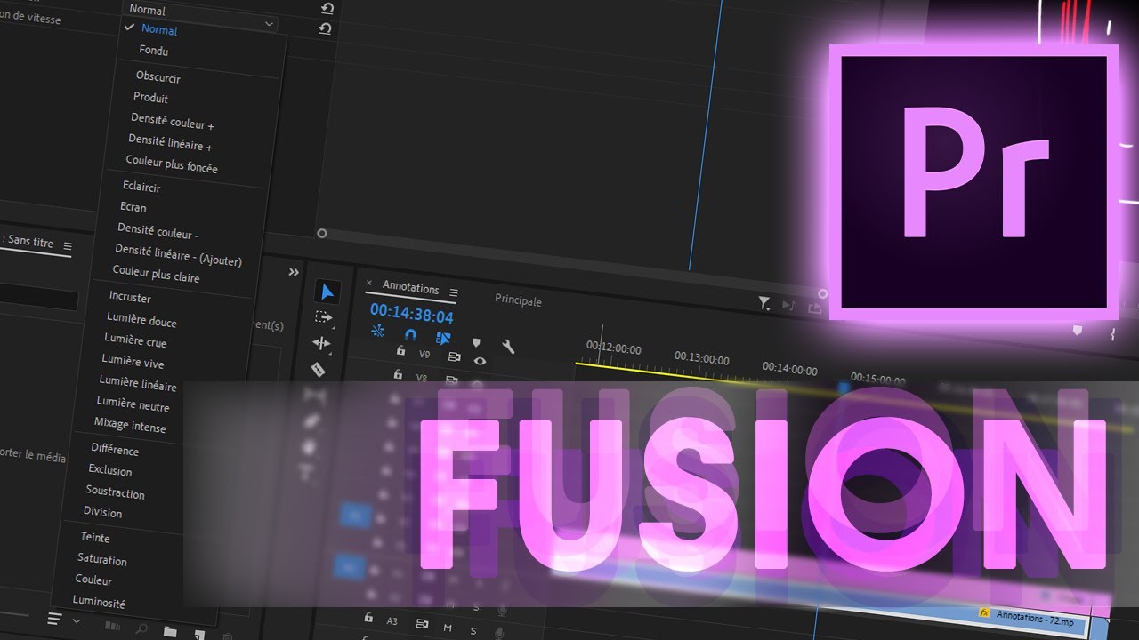 Premiere Pro - MODES de FUSION - YouTube