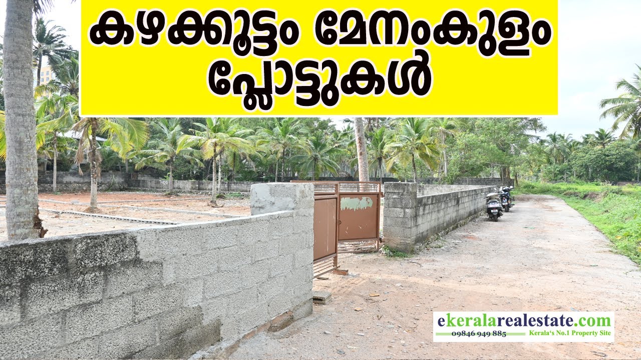 Kazhakuttam Trivandrum House Plots For Sale | Plot For Sale in ...