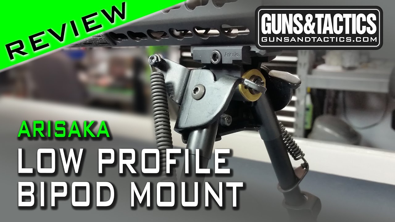 Arisaka Low Profile Harris Bipod Mount Review - YouTube