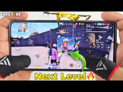 poco x6 pro gaming phone free fire gameplay duo vs squad full map with 3 finger handcam