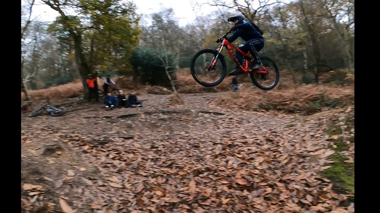 Surrey Hills Mtb Northern Monkey Gap Jump - Peaslake MTB - YouTube