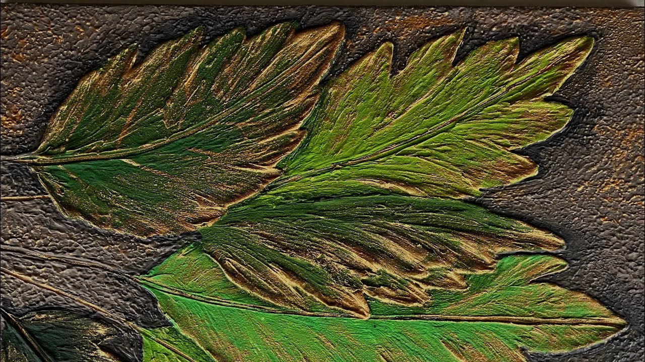 Texture art ideas / texture paste painting / step by step / how to make ...