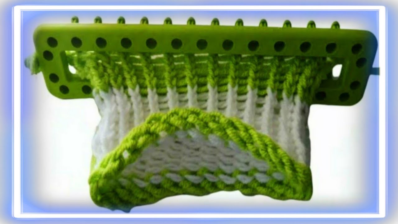How to loom knit a sweater - YouTube