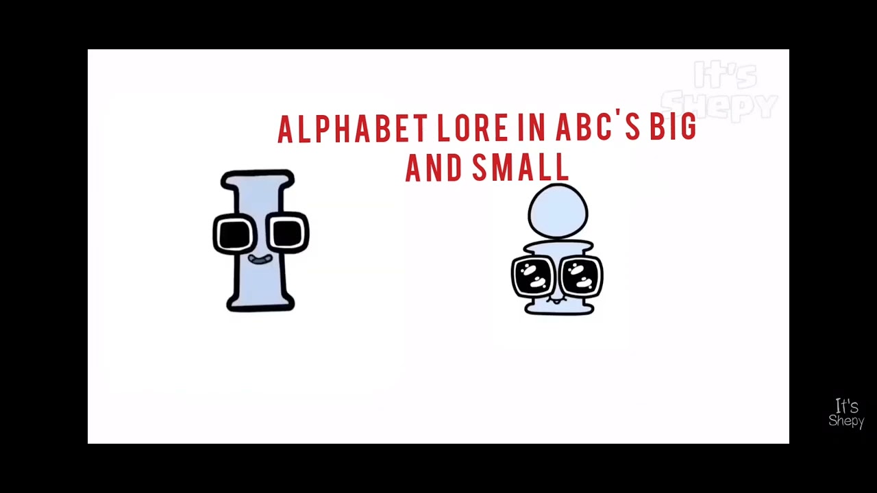 Alphabet lore in abc's Big and get small - YouTube