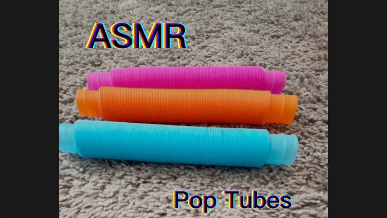 ASMR Pop Tubes.. #asmr #relaxing #calmingvideo #poptubes - YouTube