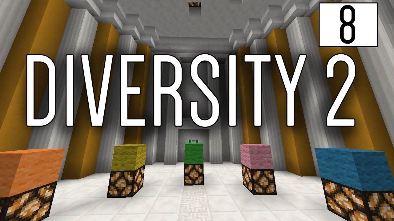 Minecraft | Diversity 2 - Custom Map | #8 | Mer arena! - YouTube