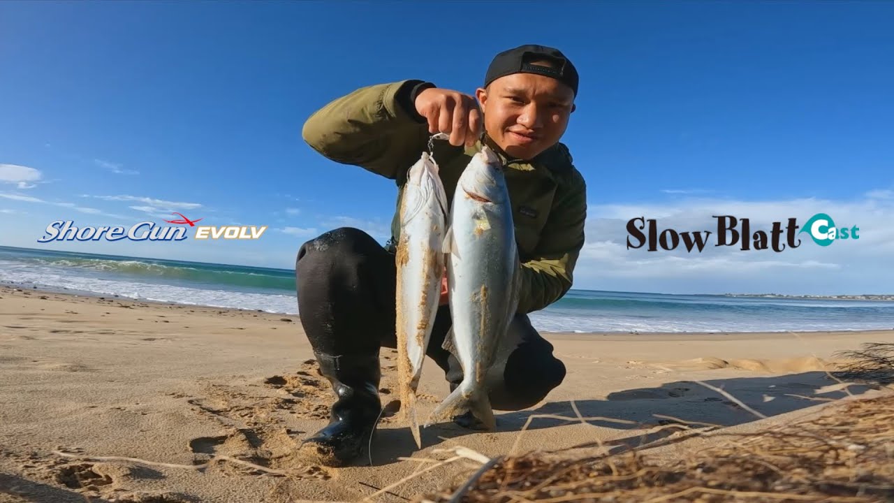 Shore Jigging for Australian Salmon along Apollo Bay: Let's go fishing ...