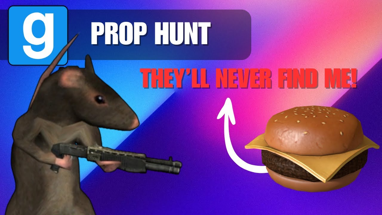Gmod Prop Hunt - They’ll NEVER Find Me Here... (GMod Prop Hunt Funny ...