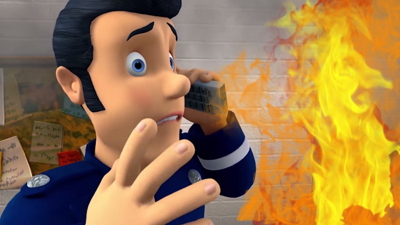 Feuerwehrmann Sam ⭐️ Feuer in der Bahnhofsküche! 🔥 Neue Folgen ...