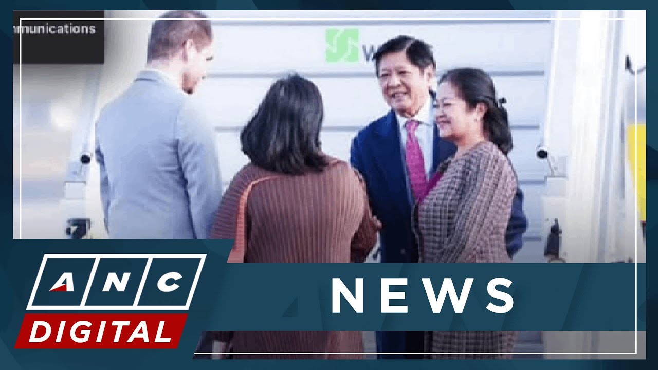 Marcos arrives in Czech Republic for four-day state visit | ANC - YouTube