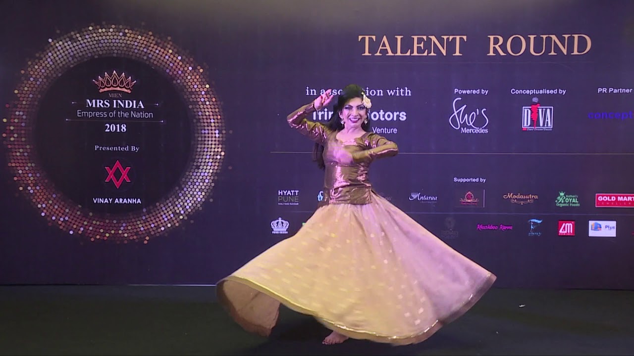Mrs India Empress of the Nation 2018 - Simran Godhwani - Talent Round ...