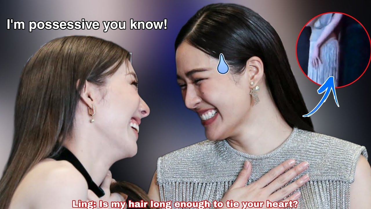 (LingOrm) ORM HUGGING LING AND BRAVELY MARKING HER TERRITORY| Ling kept ...