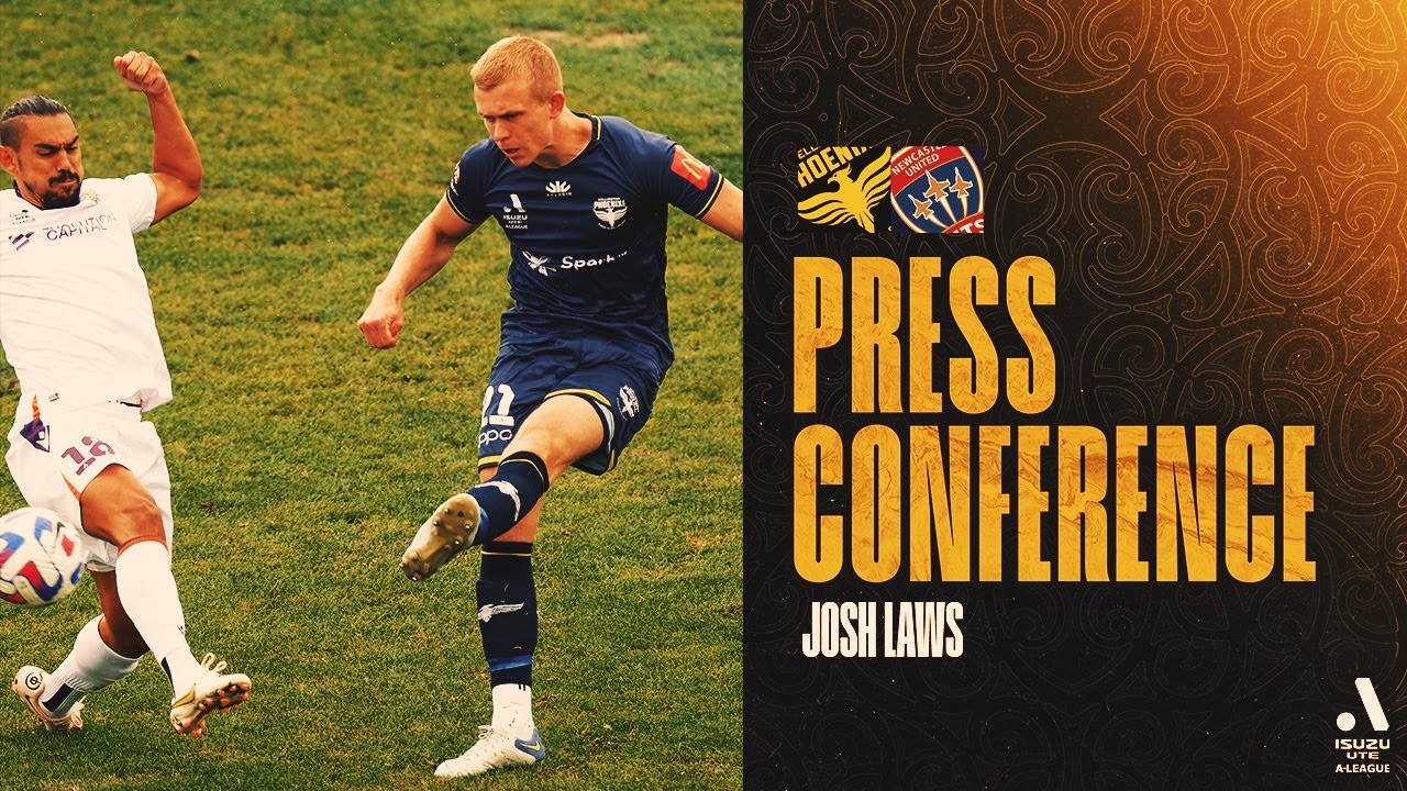 Josh Laws ahead of the Jets | Press Conference - YouTube