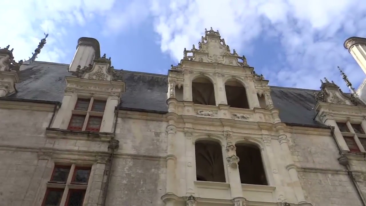 France: Loire - Aze le Rideau. Франция: Долина Луары - Азе-ле-Ридо ...