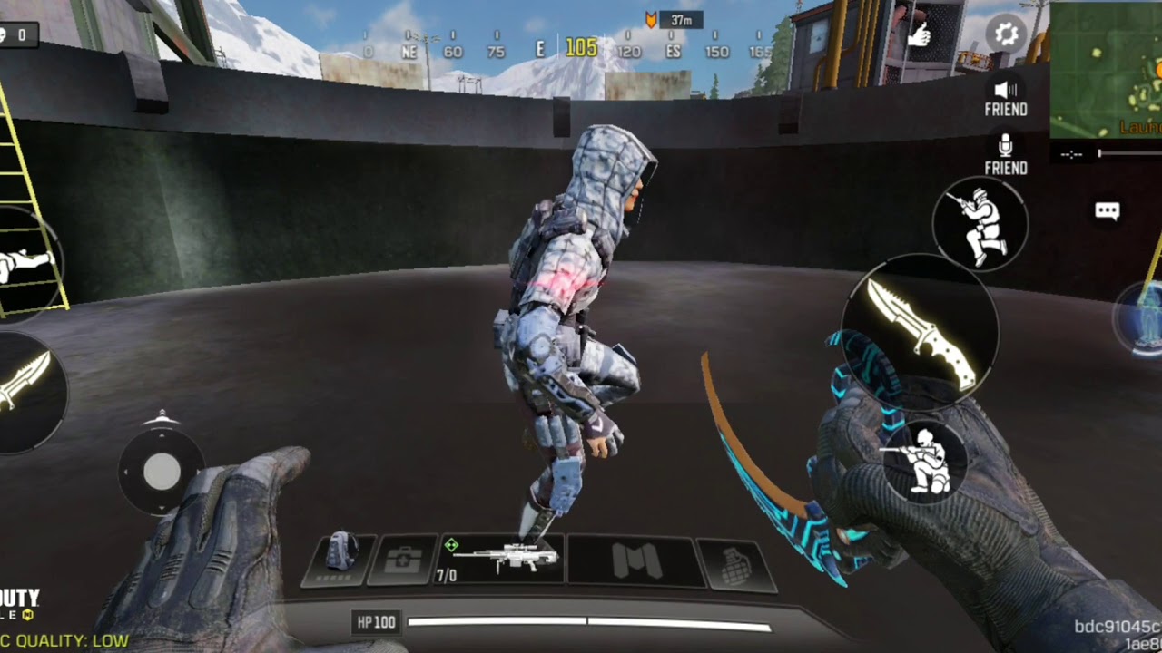 Spawn area, missile mission in custom isolated map, Codm - YouTube