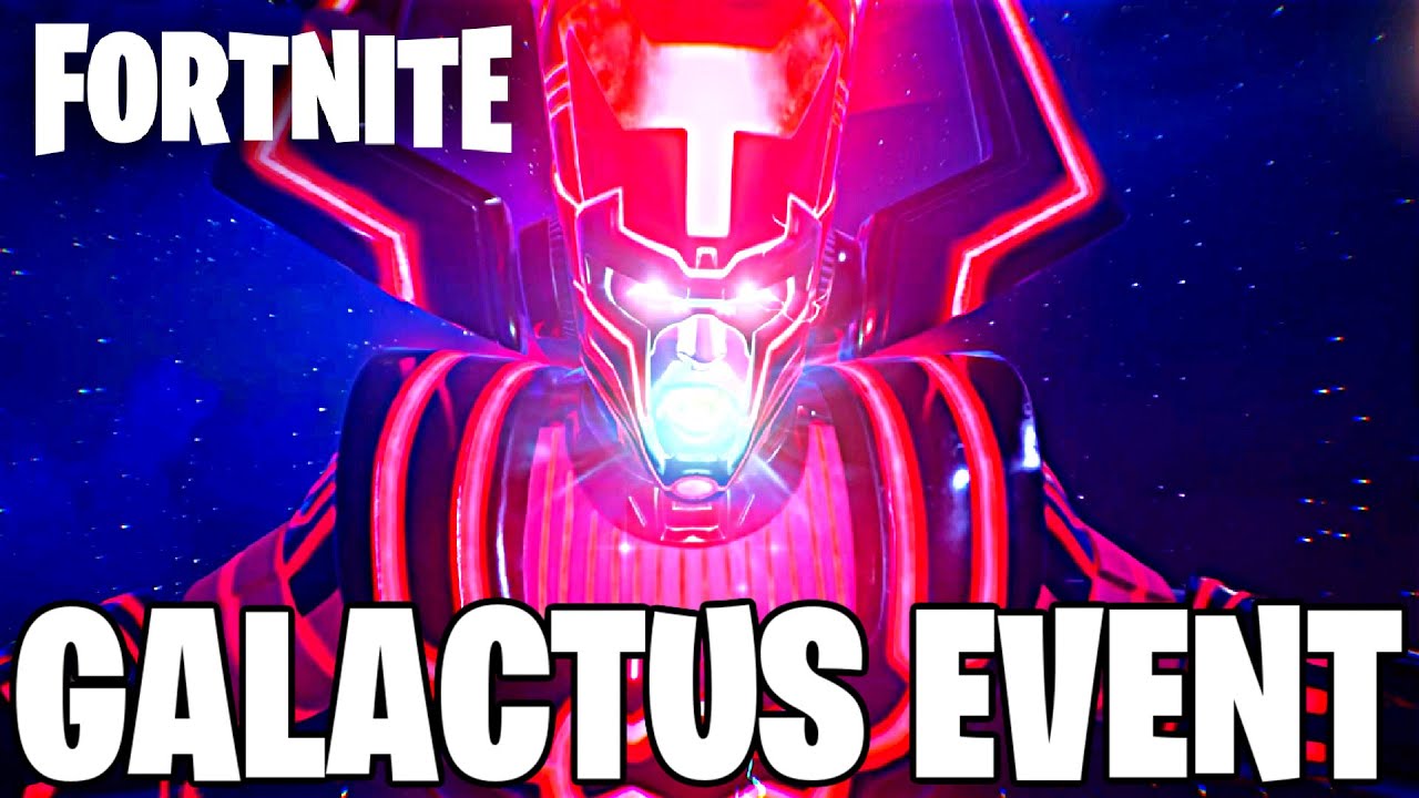 Fortnite GALACTUS EVENT LIVE REACTION (Fortnite Chapter 2 Season 4 ...