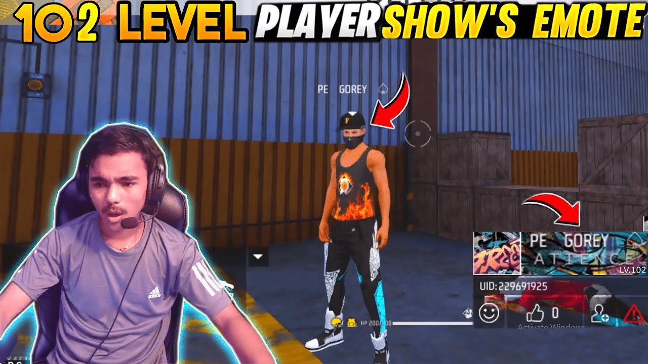 102 LEVEL PLAYER SHOWS ME EMOTE AFTER UPDATE😱 - YouTube