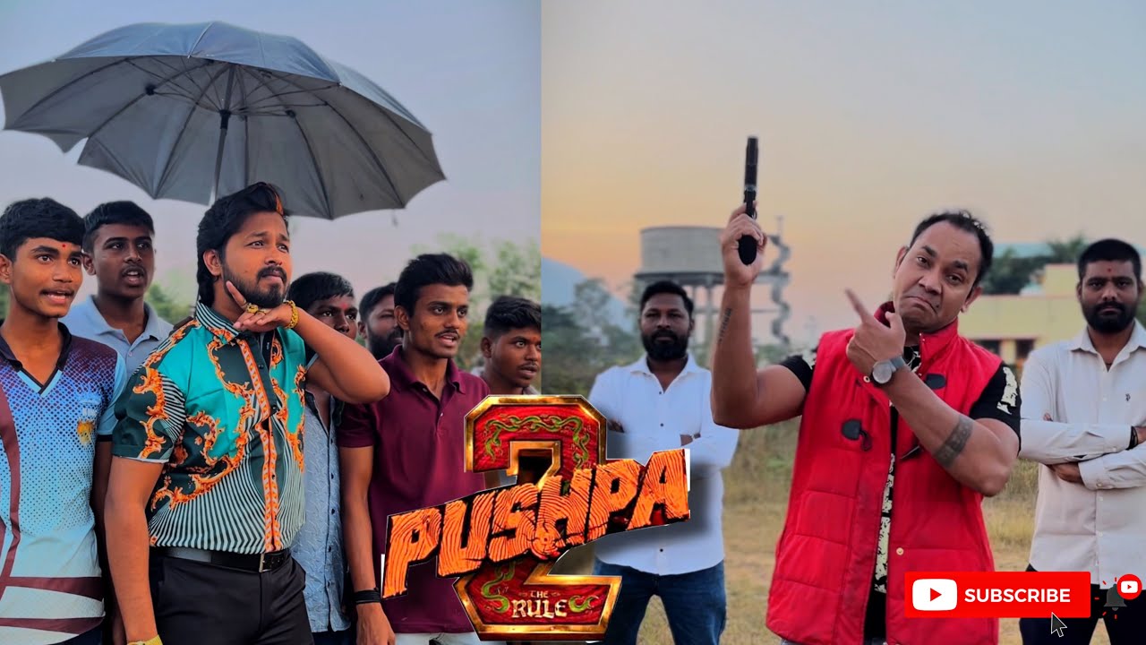 Pushpa 2 reels concept BTS | पेट्रोल च बॉम्ब ब्लास्ट कसा केला | #pushpa ...
